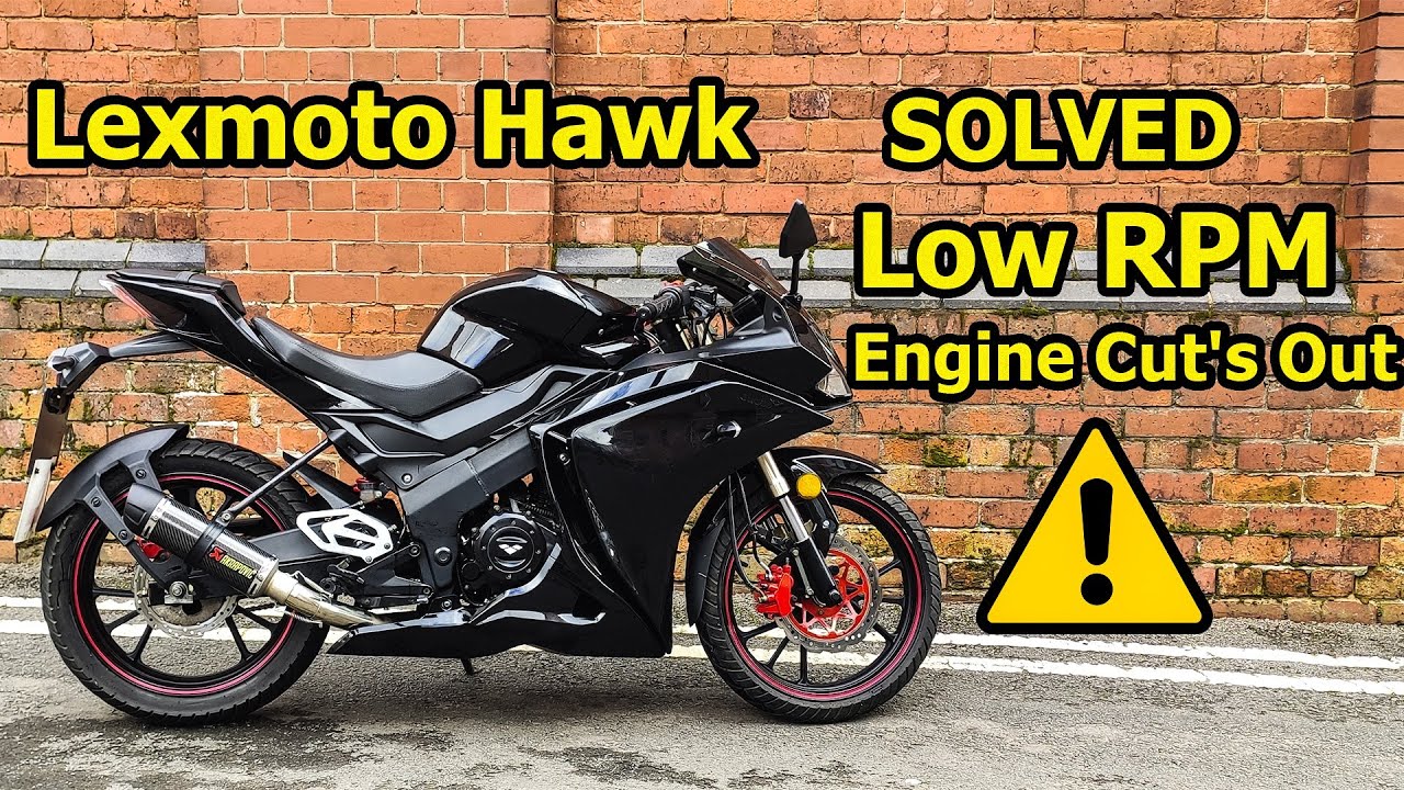 Lexmoto Hawk R9 Engine Stops (SOLVED) - YouTube