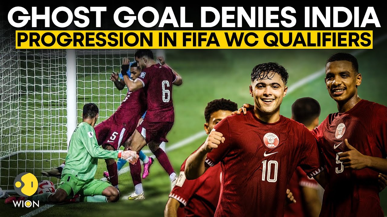 Ghost goal denies India progression in FIFA World Cup qualifiers | WION ...