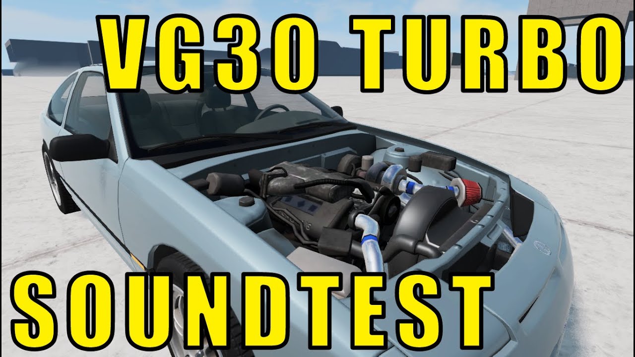 VG30 Turbo V6 Swap for 200BX - BeamNG drive - YouTube