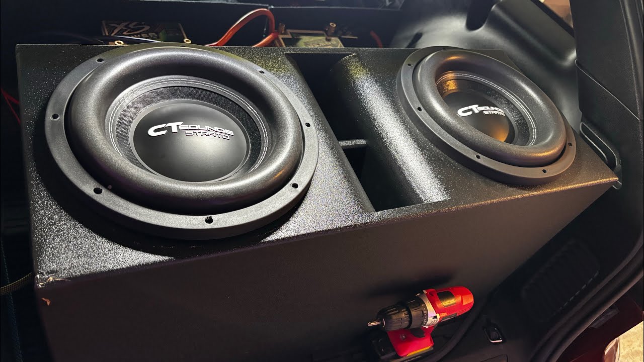 CT Sounds Strato 12” D4’s || Skar Audio Prefab 33hz - YouTube