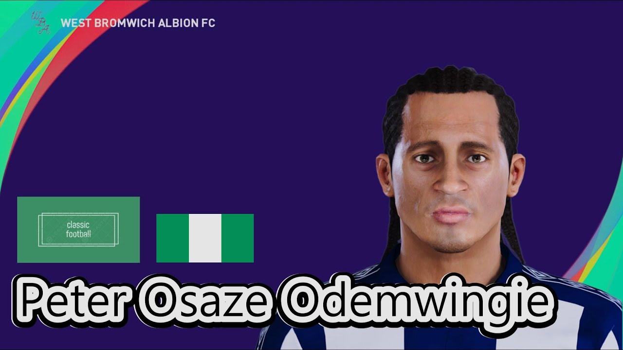Peter Osaze Odemwingie - PES Clasico (Face, Body& Stats) - YouTube