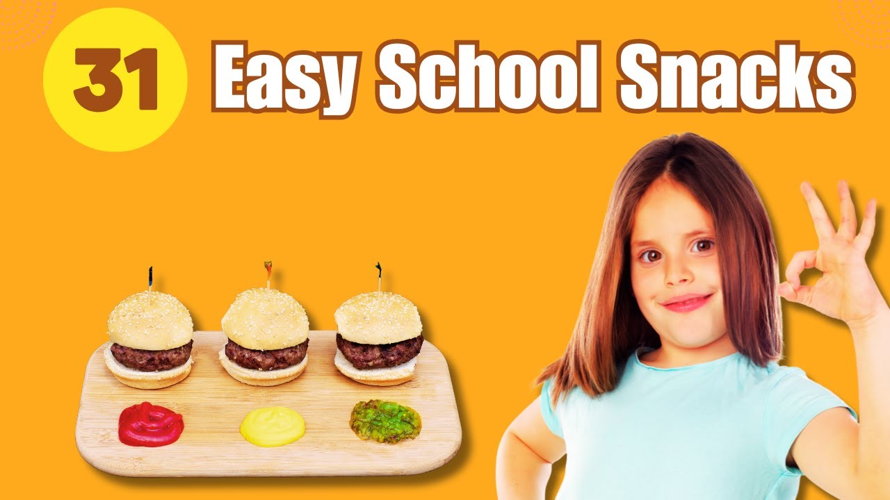 Mini Sliders and Finger Foods for School Kids - YouTube