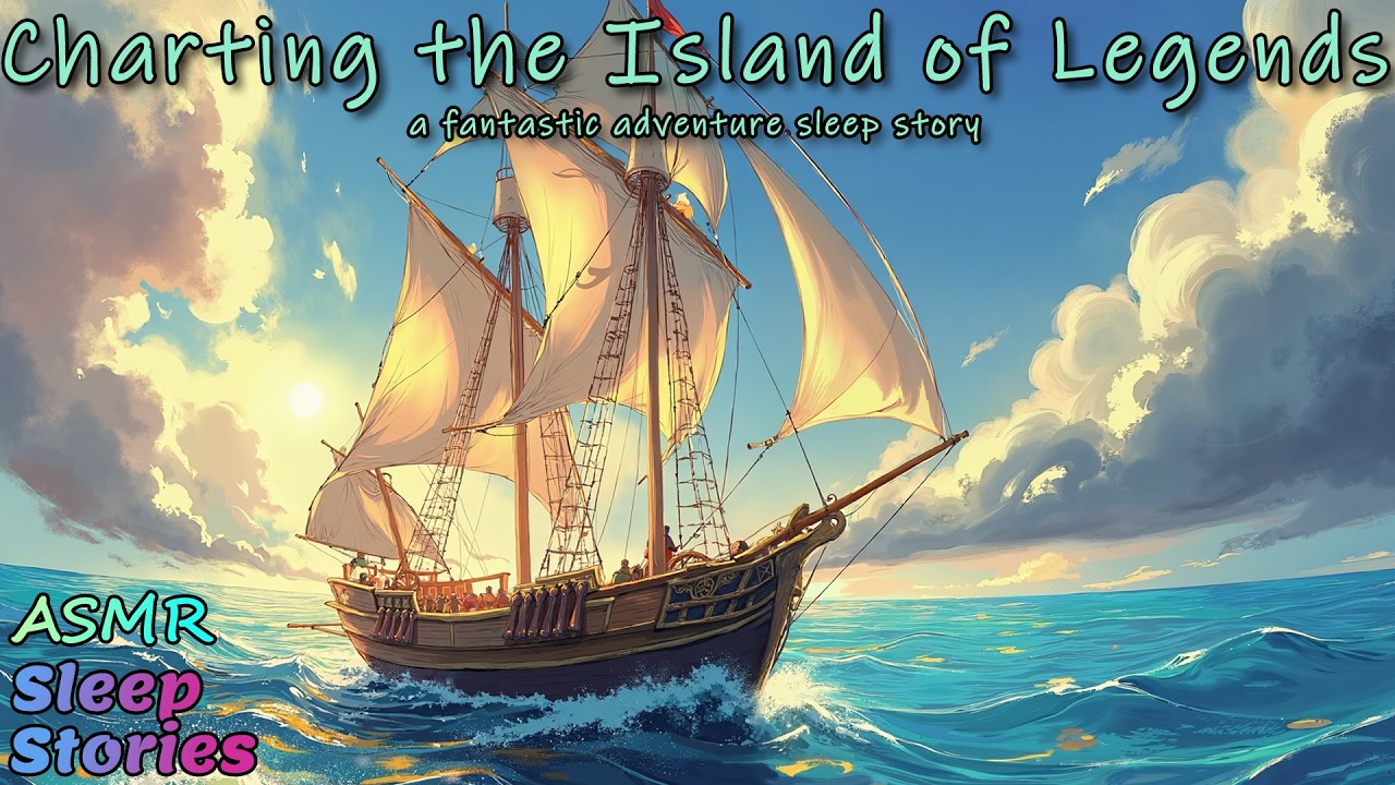 Charting the Island of Legends! #guidedsleepmeditation #bedtimestories ...