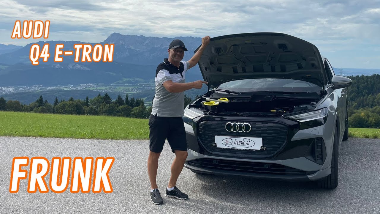 Audi Q4 e-tron Frunk Tillbehör till främre bagageutrymme #ID.4 #frunk ...