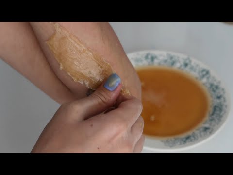 SUGAR WAX | ŞEKER AĞDA YAPIMI ve UYGULAMASI | EVDE DOĞAL AĞDA YAPIMI | Doğal Tarifler