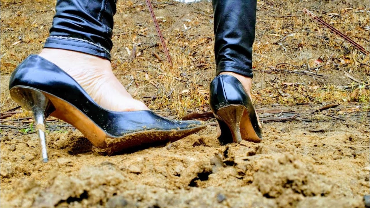 Very dirtiest pump shoes | sweet smell of stiletto and pumps - YouTube