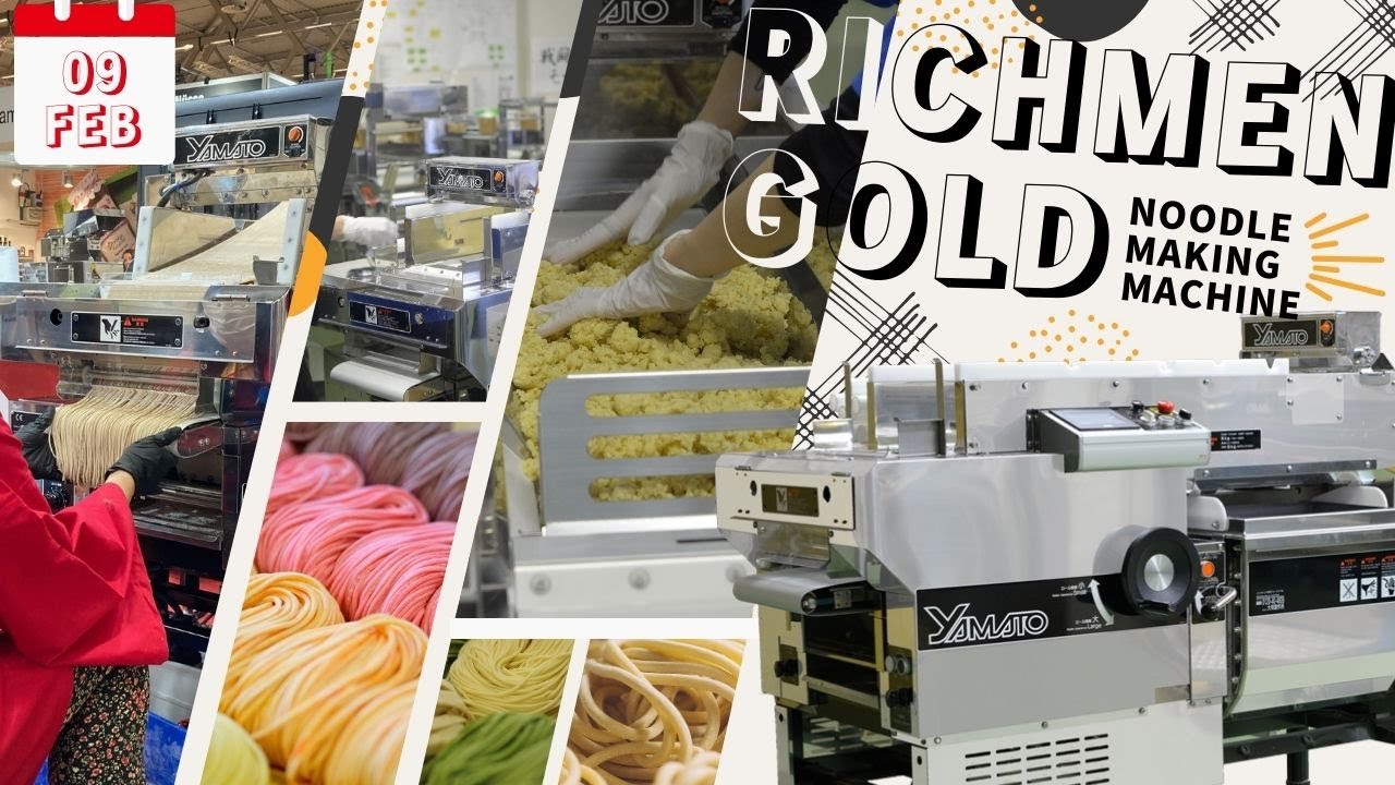 FREE ONLINE WORKSHOP (Feb9, 2024): Let's make Daizu (Soybean) Noodles with RICHMEN GOLD 1 (10AM ...
