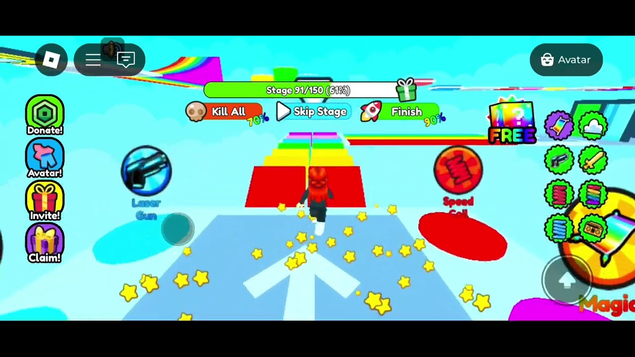 Roblox Escape Music Donate Obby - YouTube