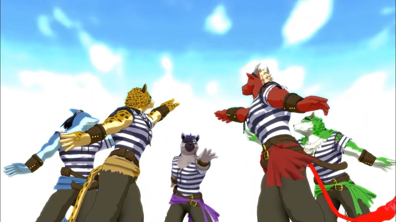 MMD X Housamo Pirate Mobs (Melty Land Nightmare) - YouTube