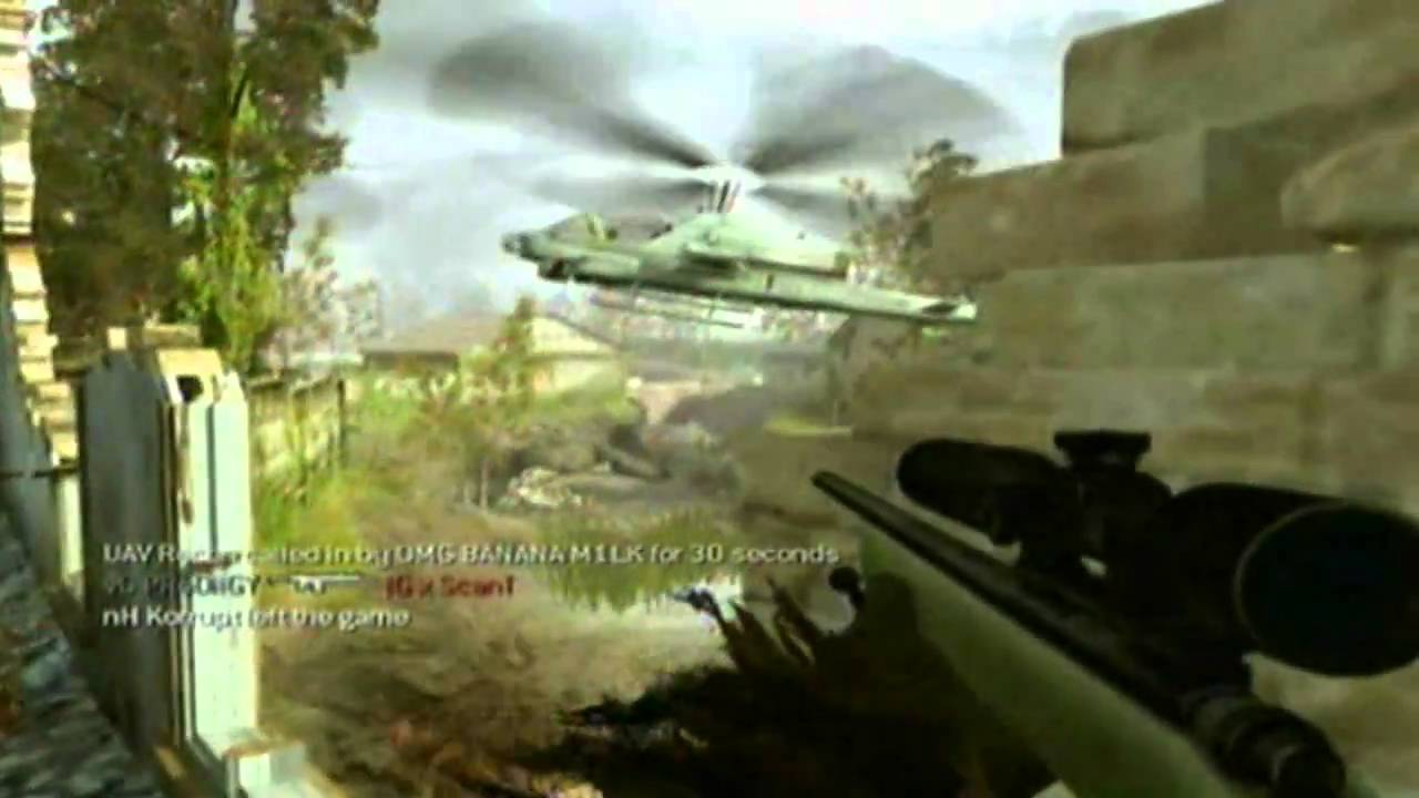 Cod4 no scope - YouTube
