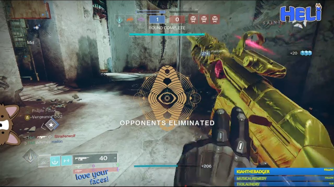 Trials Grind For The God Roll Unwavering Duty Machine Gun (Heli Stream ...