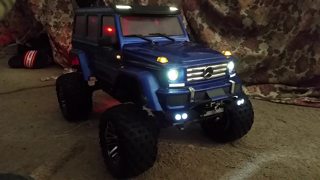 Traxxas TRX4 Mercedes-Benz G500 Body on Redcat Gen8 PACK - YouTube