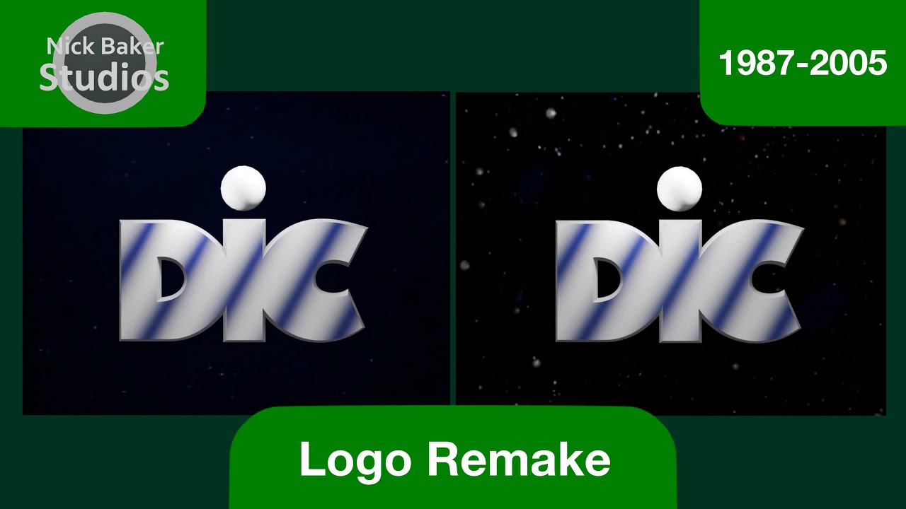 DIC Entertainment (1987-2005) Logo Remake - YouTube