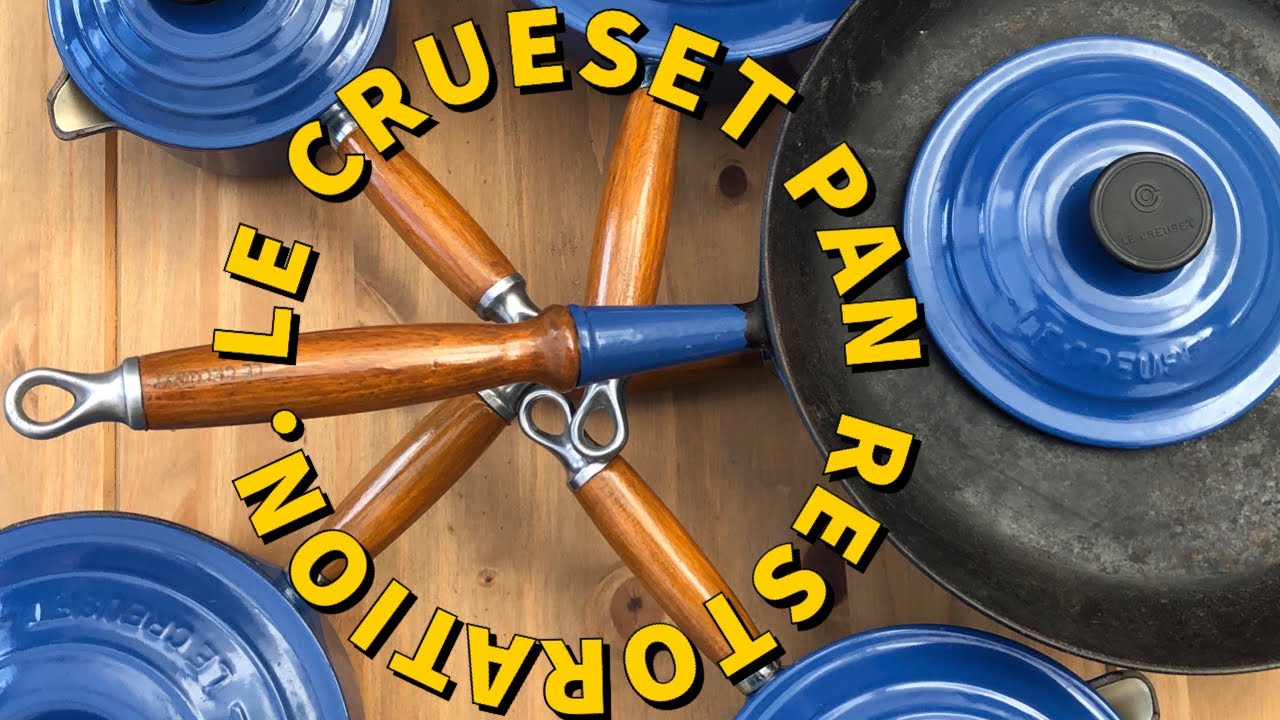 Le Crueset Pan Restoration. - YouTube