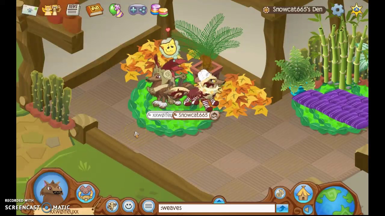 Animal jam mating with immpealia she was afk - YouTube