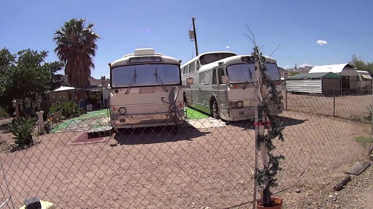1950's Greyhound Scenicruiser made into Parlor Bus Sleeper (GMC Model ...