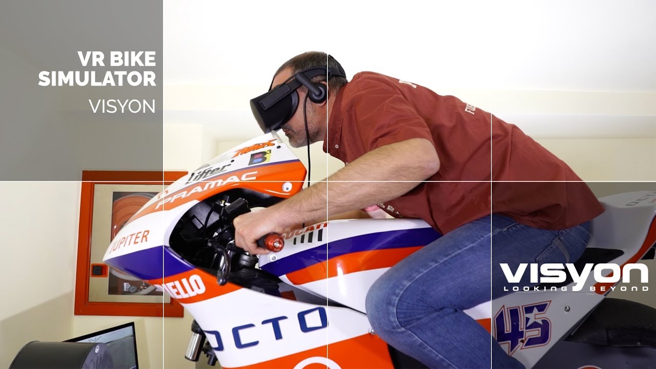 VISYON - VR Bike Simulator - YouTube