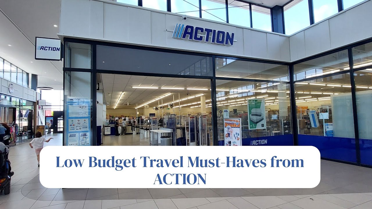 8. Low Budget Travel Must Haves from ACTION Affordable Finds for Your ...