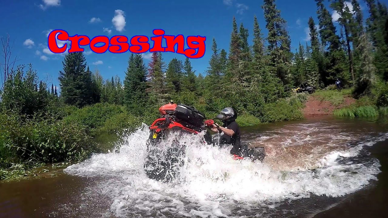 Havoc at Water Crossing ATV & SXS Issues trail ride - YouTube