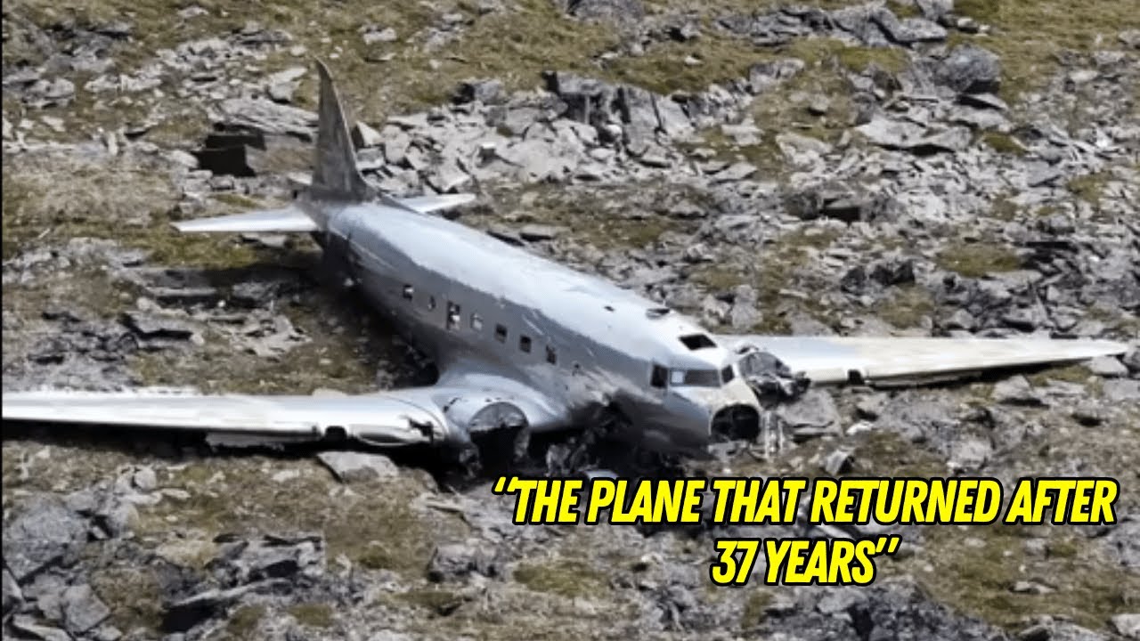 this missing plane landed 37 years later but what was found inside ...