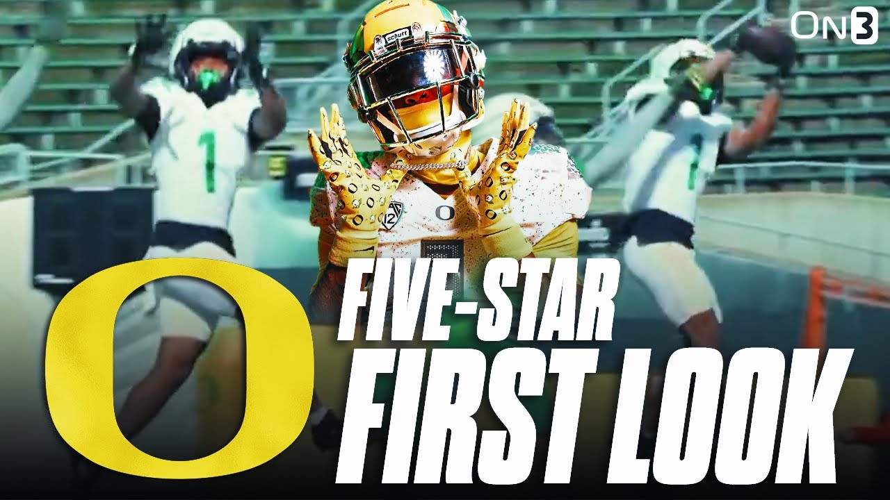 Oregon Ducks 5-Star WR Dakorien Moore Already Making HIGHLIGHTS During ...