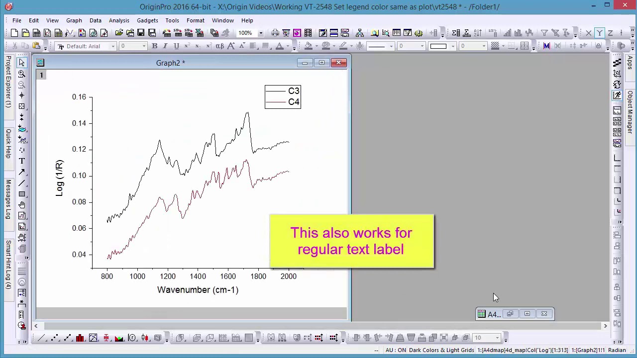 Graph Legends: Text to Follow Plot Color and Control of Multi line ...
