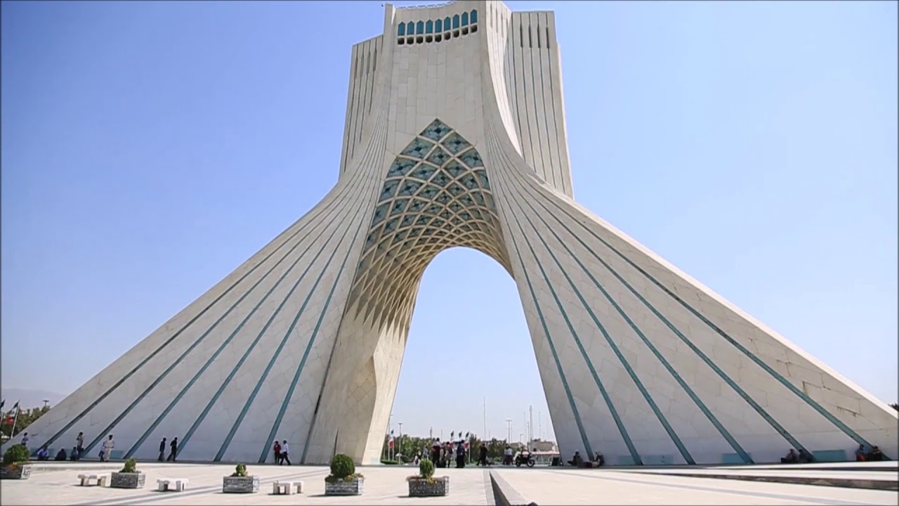 katotan イランの巻【エスファハーン編】≪アーザーディー・タワー≫ 2018年8月 - YouTube