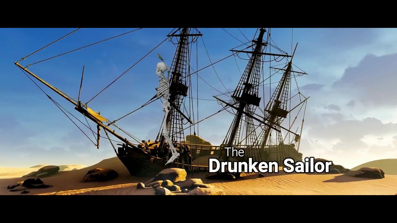Drunken sailor cinematic Ron Fiction clips AK Crazy Cat - YouTube