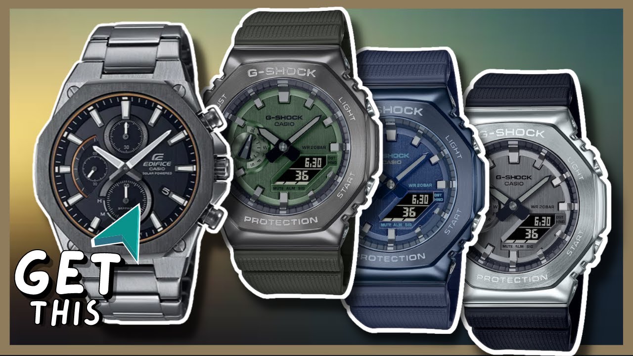 The Best Casioak | Edifice | GSHOCK | AP Royal Oak Homage - YouTube