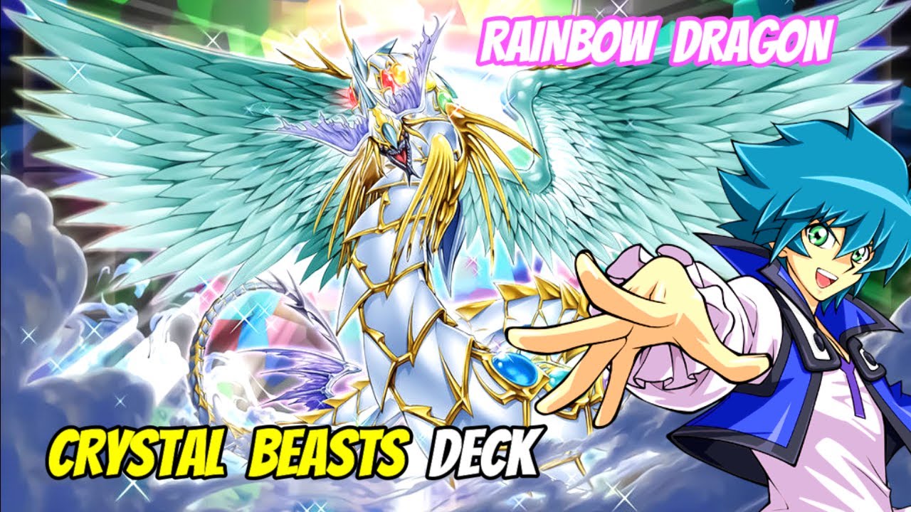 Chiến Thuật Rồng Cầu Vòng Rainbow Dragon - Crystal Beasts Yugi H5 - YouTube