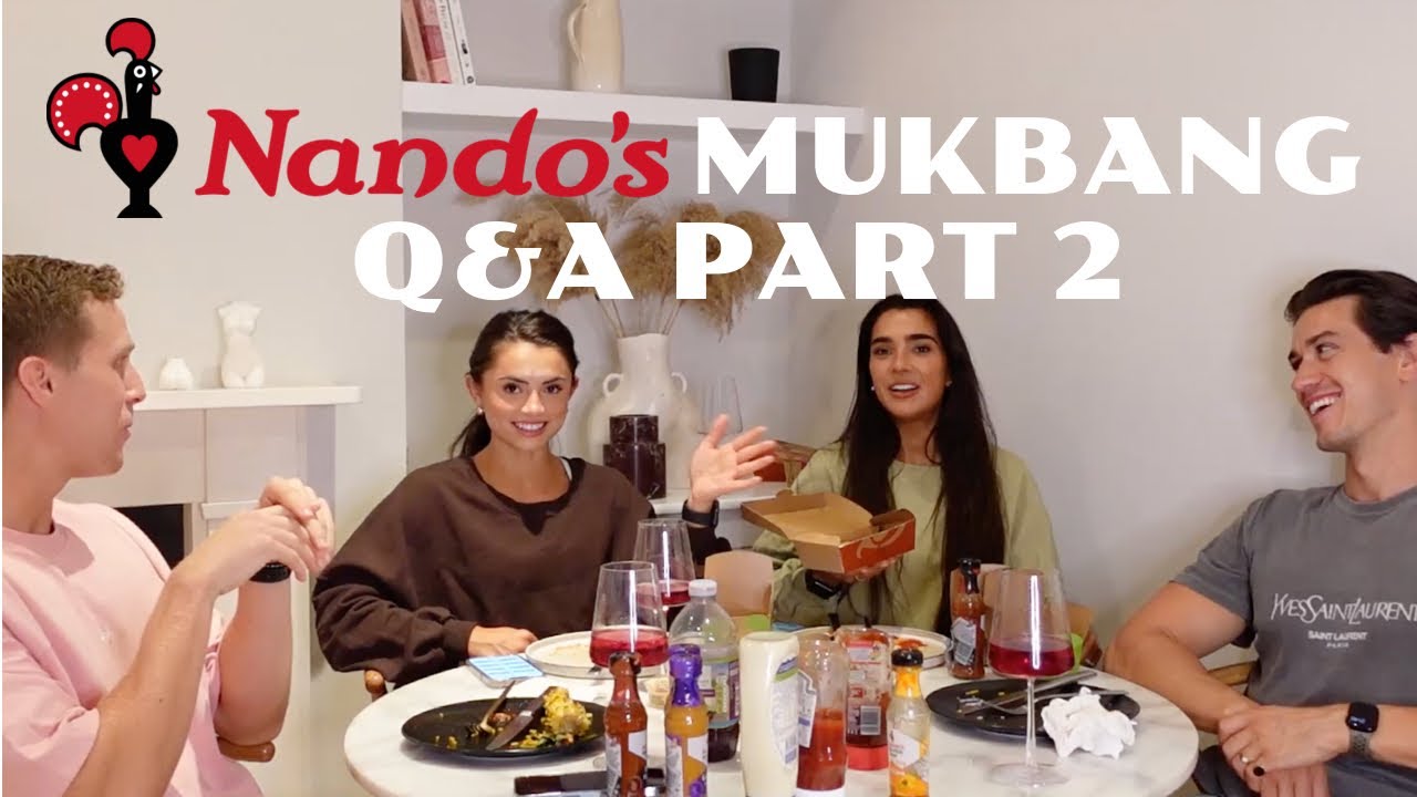 Nando's Mukbang Q&A with Stef Williams | PART 2 | Goals, Workout ...
