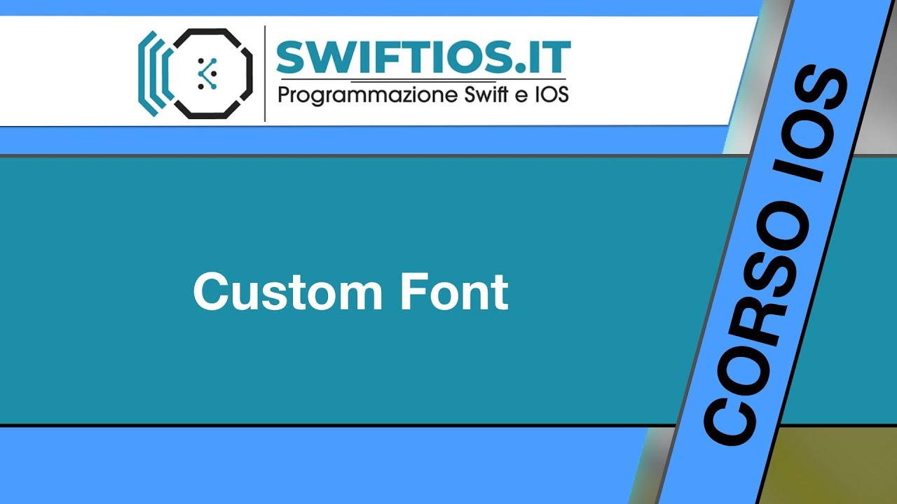 97 Custom Font IOS 12 E Xcode 10 Italiano YouTube 97 Custom Font IOS 12 E Xcode 10 Italiano YouTube