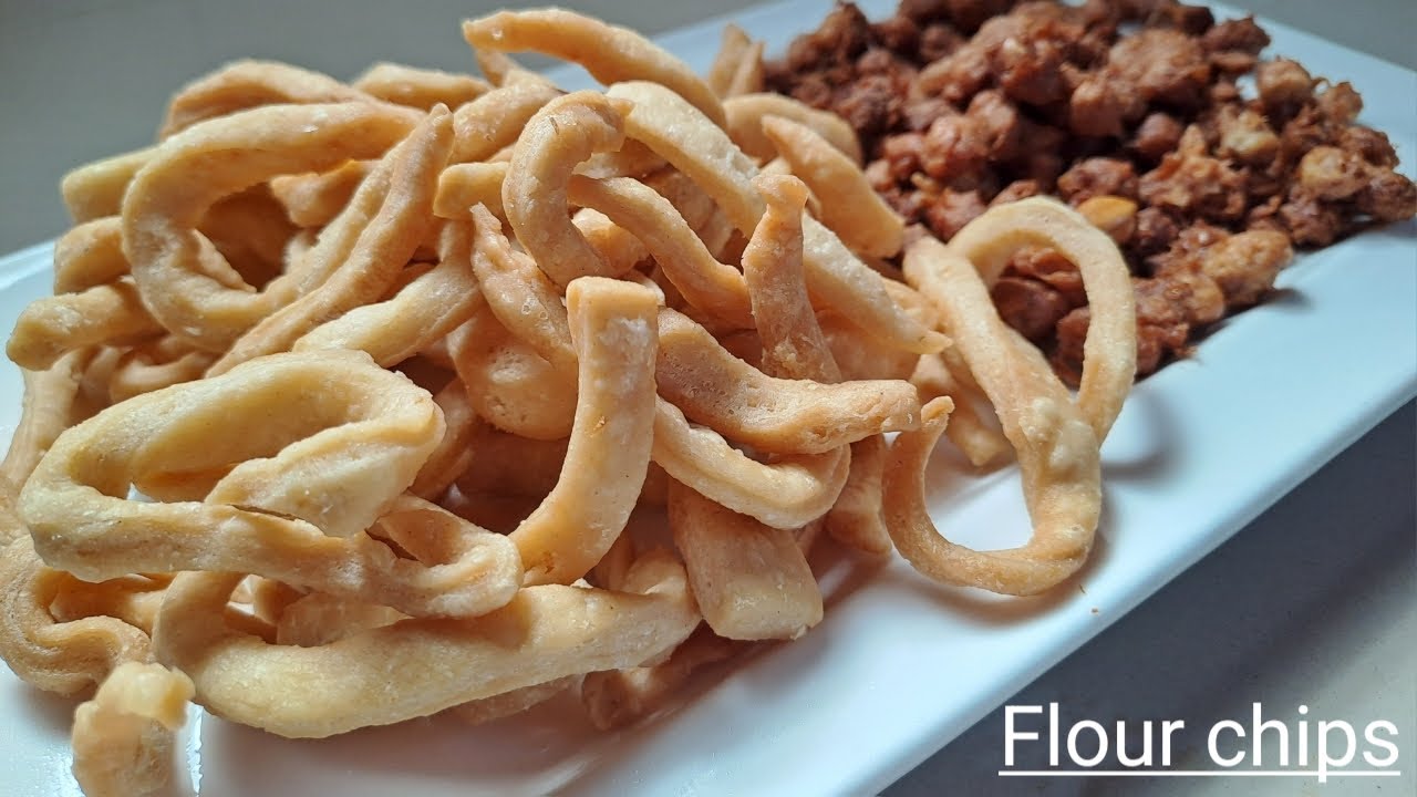 PARTY FLOUR CHIPS | HOW TO MAKE AUTHENTIC GHANA FLOUR CHIPS SNACK ...