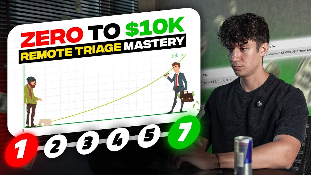 watch these 105 minutes to make $10k fairly fast (FULL remote triaging ...