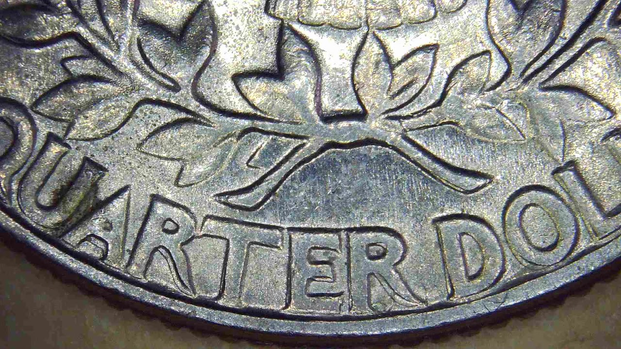 1966 WASHINGTON QUARTER DOLLAR Doubled-Die Reverse - YouTube