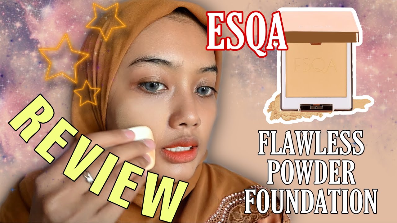 😳😱 ESQA FLAWLESS POWDER FOUNDATION SHADE CARAMEL - MENURUTKU DIBANDING ...
