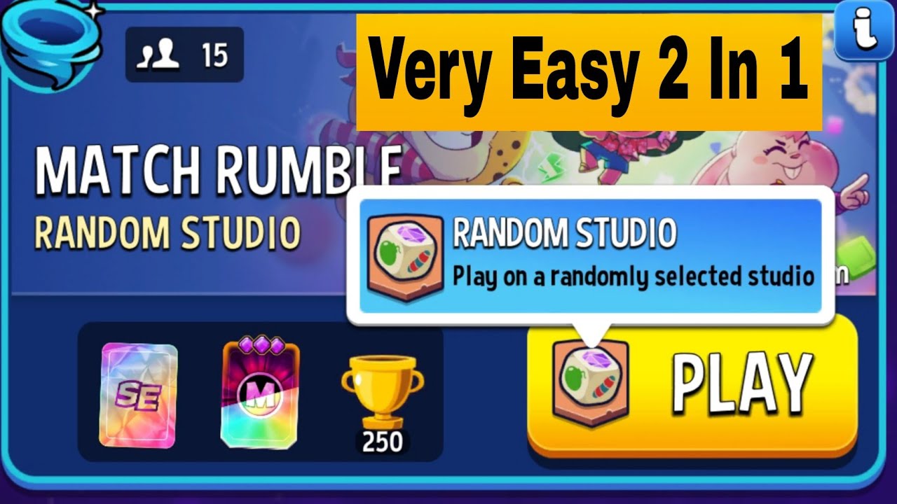 Random Studio Rumble Match | Match Masters Rumble | Match Masters - YouTube