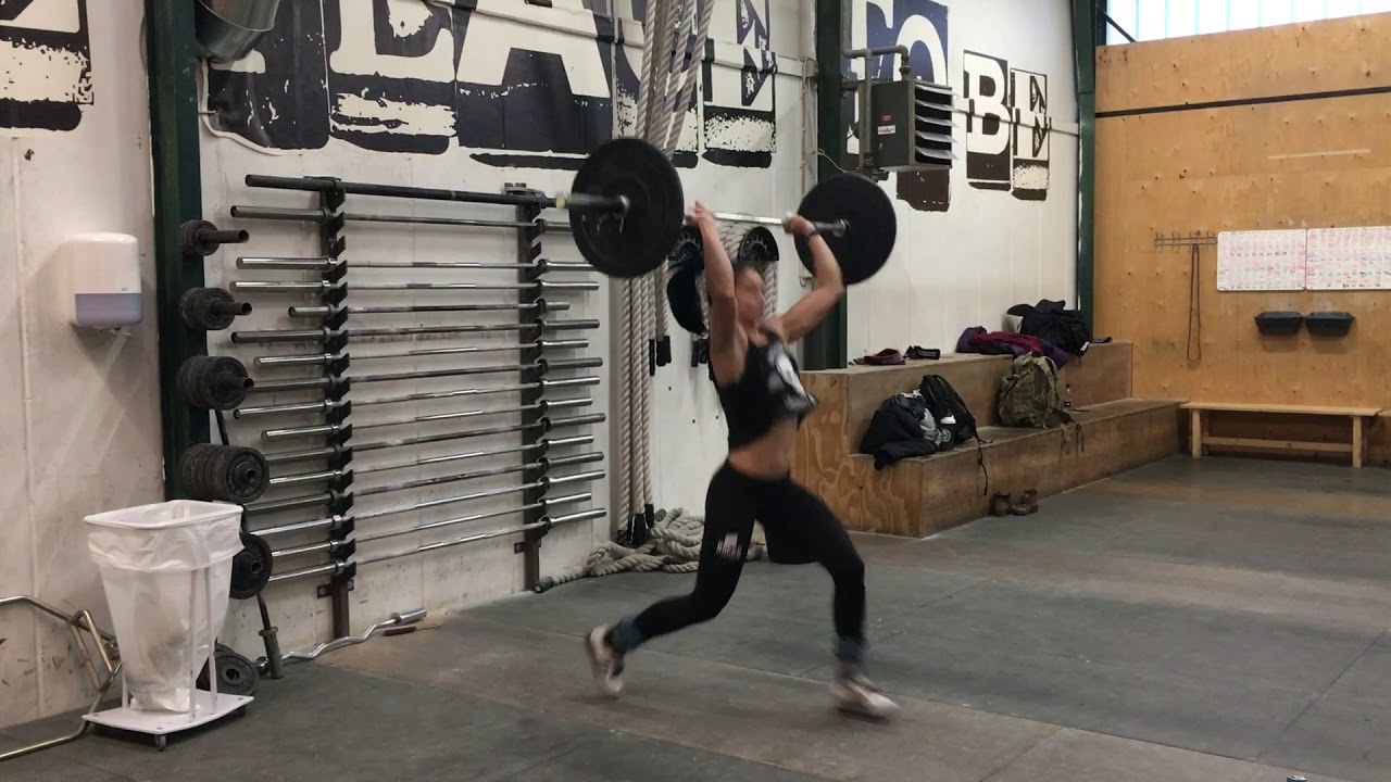 Clean & Jerk + Back Squat by Rebecka Vitesson - YouTube
