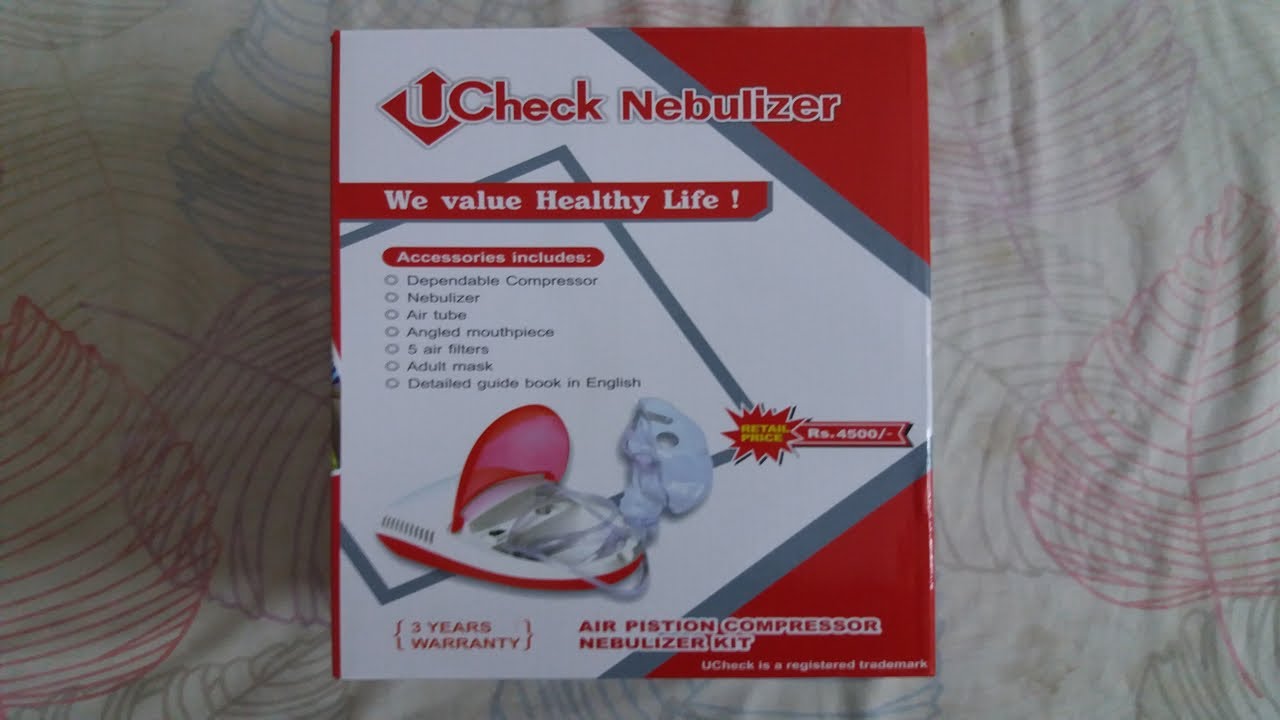 Nebulizer | UnBoxing And Review | U Check Nebulizer | Air Pistion ...