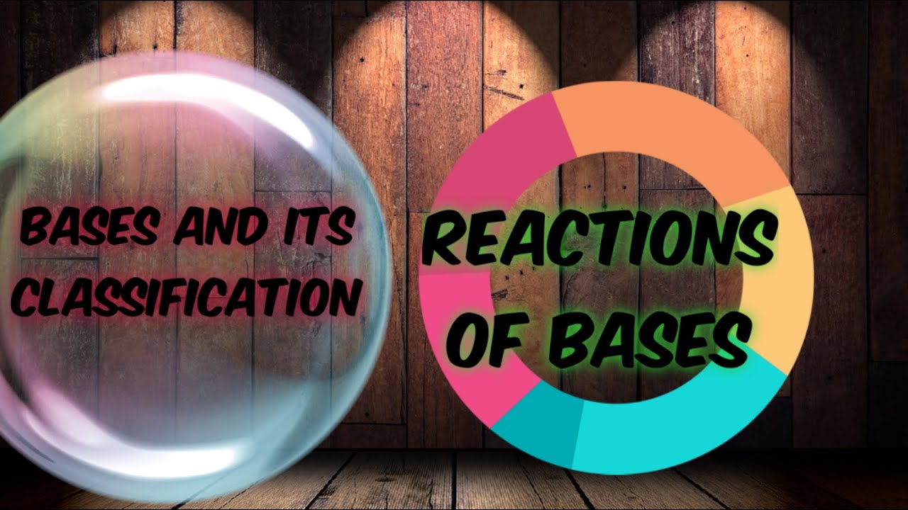 BASES , CLASSIFICATIONS OF BASES AND REACTION OF BASES 10 TH CHEMISTRY ...