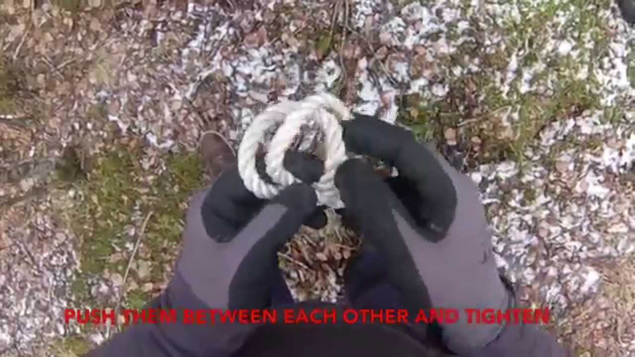 rope handcuffs - YouTube