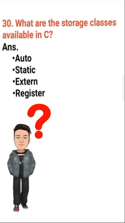 What Are The Storage Classes Available In C Cprogramming Shorts Nameste Coders Youtube