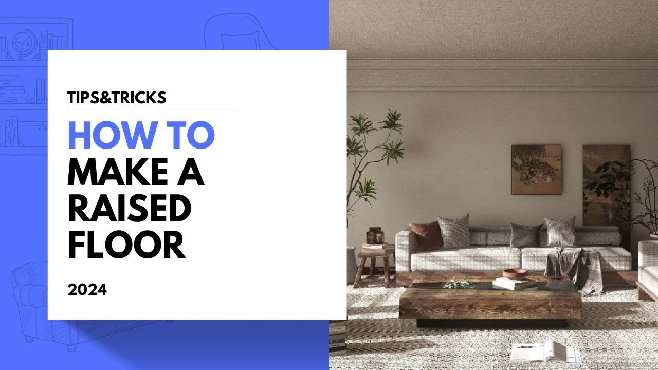 How to make a raised floor - YouTube