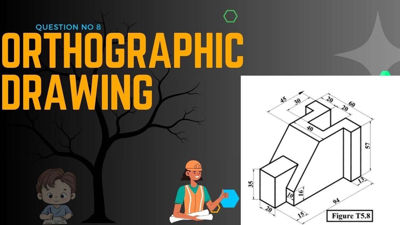 ORTHOGRAPHIC PROJECTION | T5.8 | ENGINEERING DRAWING ...