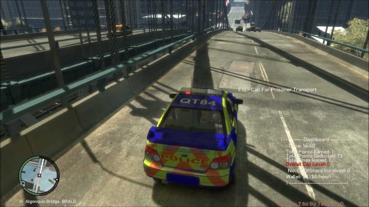 GTA IV Police Pursuit Mod - YouTube