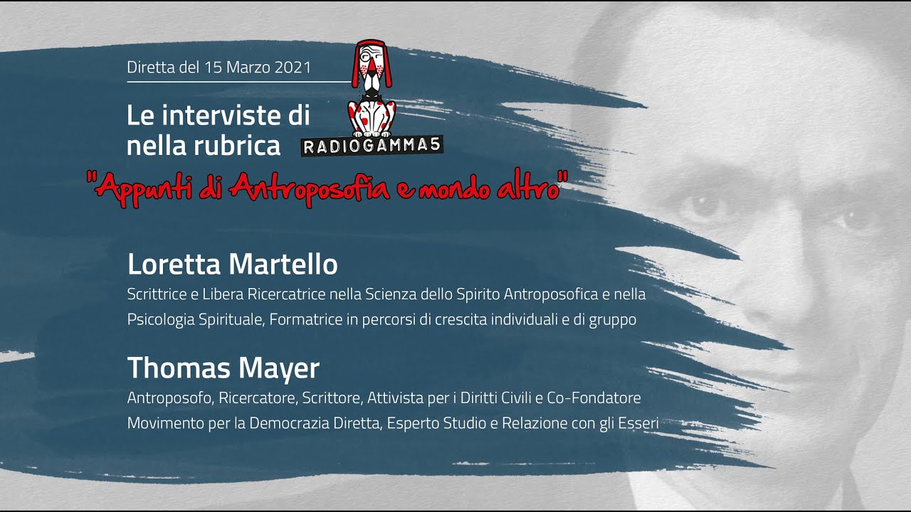 RADIO GAMMA 5 - Ospiti: Loretta Martello e Thomas Mayer - YouTube
