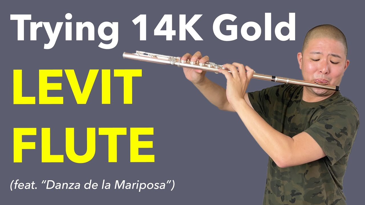 Trying a Levit 14K Gold Flute (feat. Valerie Coleman's "Danza de la ...