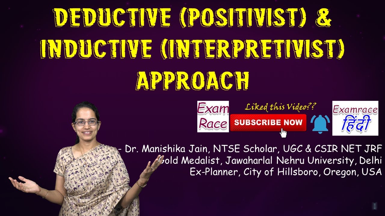 Deductive (Positivist) & Inductive (Interpretivist) Approach | Research ...