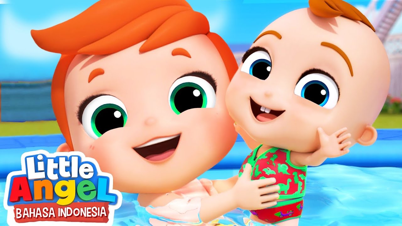 Kakakku Sayang, Pahlawanku | Kartun Anak | Little Angel Bahasa ...