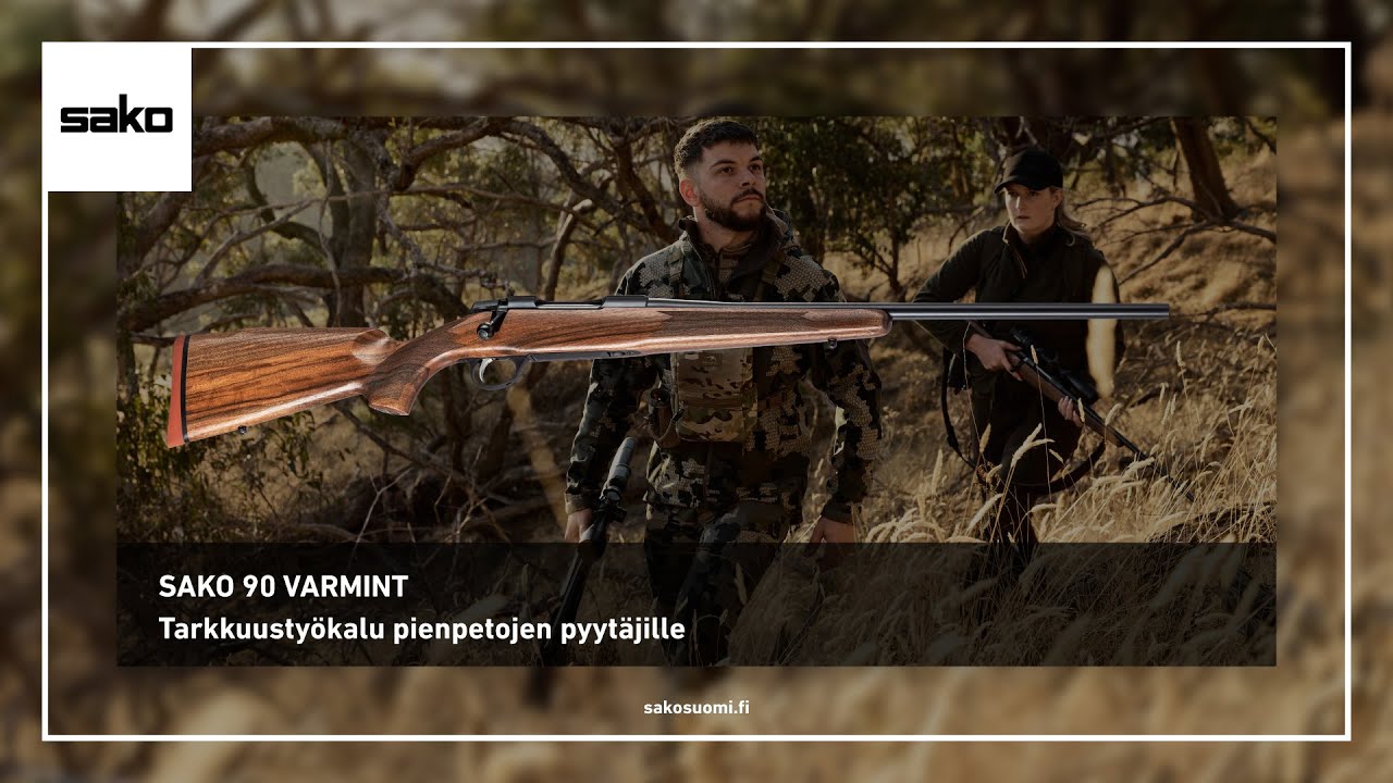 Sako 90 Varmint esittely - YouTube